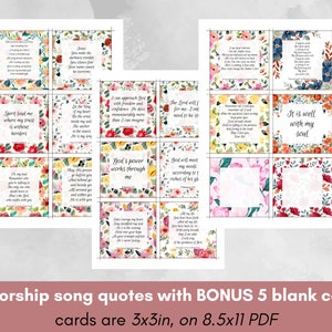 Printable Scripture Cards, Encouragement Cards, Prayer Cards, Bible ...