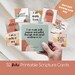 50 Uplifting Printable Prayer Cards, Bible Verse Affirmation Cards ...