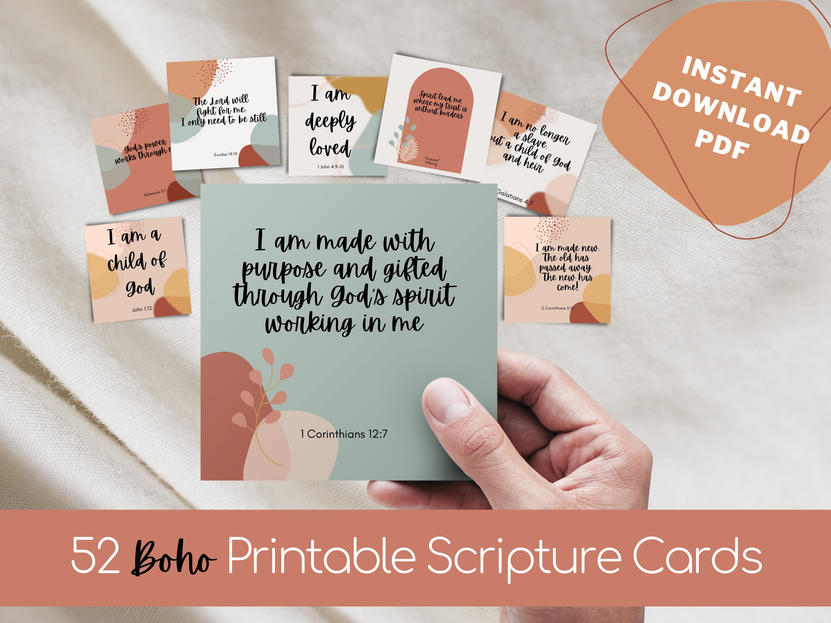Printable Scripture Cards Encouragement Cards Prayer Cards - Etsy