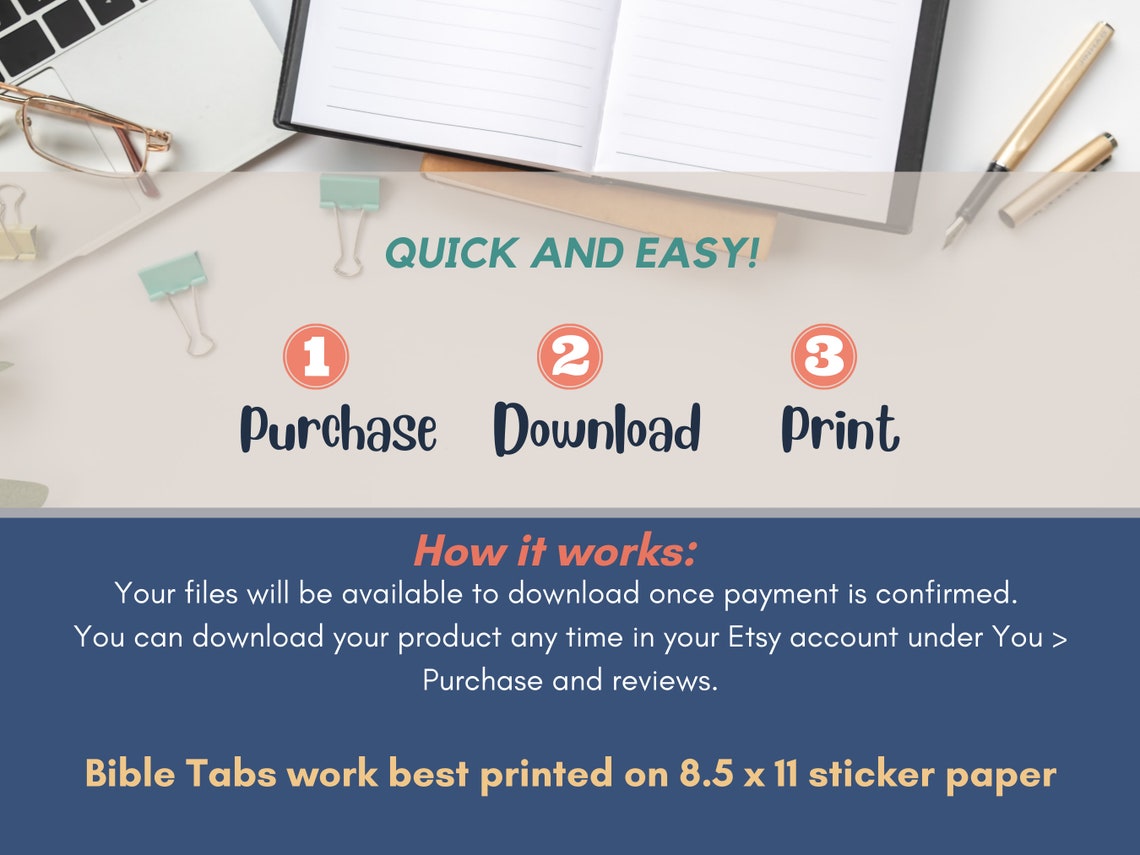 Pretty Printable Bible Tabs Bible Tabs Bible Study Tools - Etsy