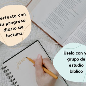 SPANISH Printable Bible Study Planner and Bible Reading Trackers ...