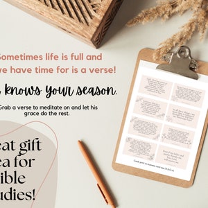 50 Uplifting Printable Prayer Cards, Bible Verse Affirmation Cards ...