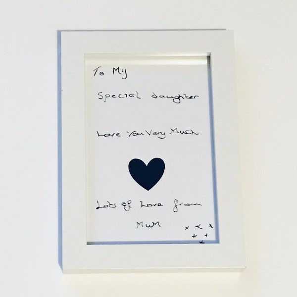 Handwriting Frame - Etsy UK