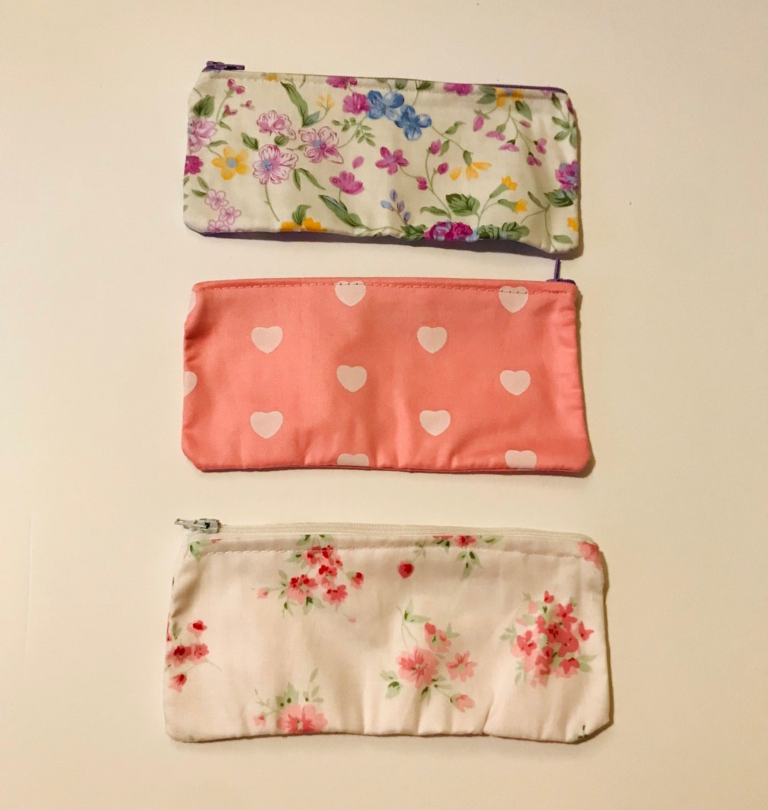 Small Fabric Pouches Pencil Case Coin Purse Handbag Pouch Fabric Case ...