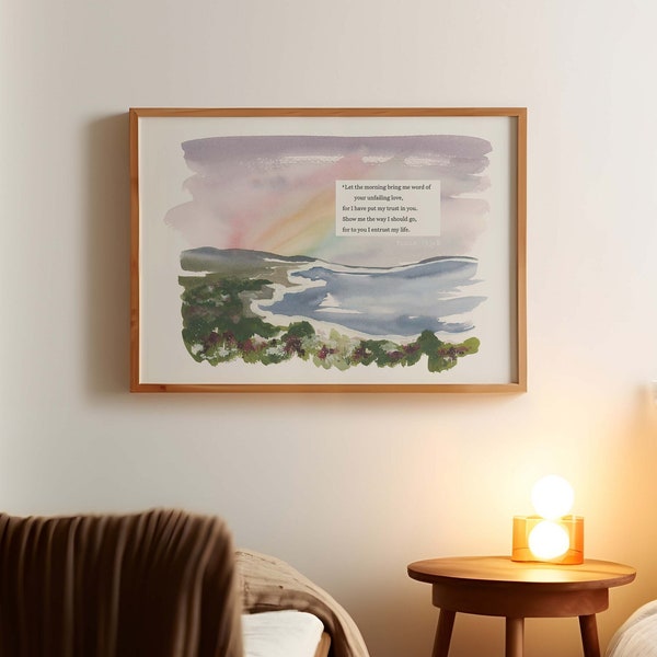 Psalm 8 Art Painting - Etsy