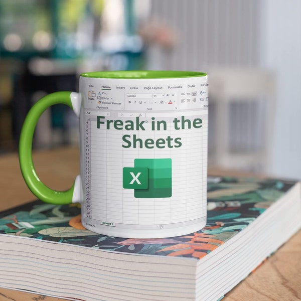 Freak in the Sheets Excel Mug - Etsy
