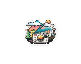 Camera Sticker Photography Photo Photographer Gift - Etsy