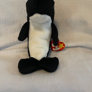 Ty Rare Beanie Baby Named “waves”, Vintage Collectible, Ty Orca ...