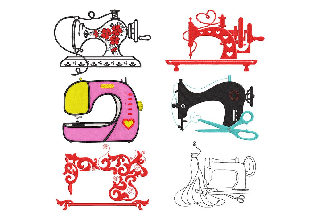 Sewing Machine Embroidery Designs - Etsy