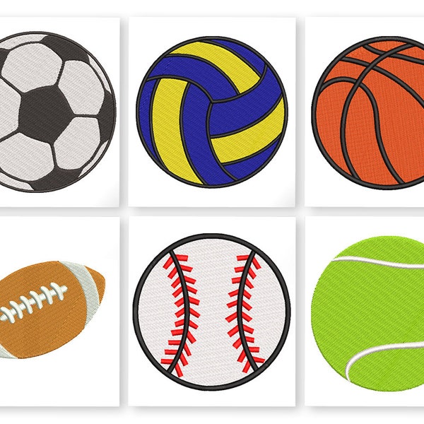 Sports Embroidery - Etsy