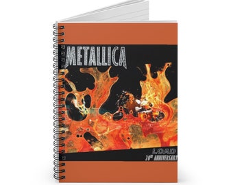 Metallica Notebook - Etsy