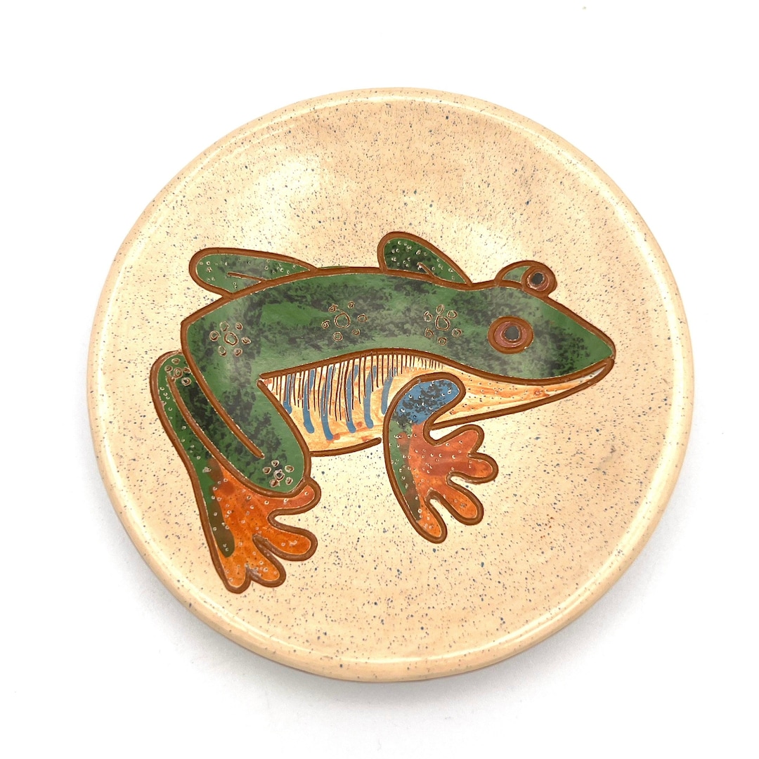 Red-eyed Tree Frog Ceramic Ring Dish - Etsy
