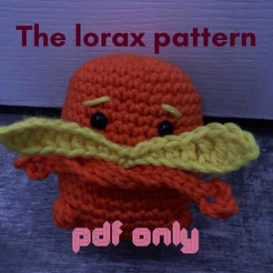 Crochet the Lorax Pattern - Etsy