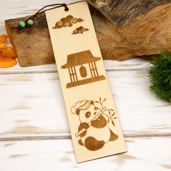 Panda Bookmark - Etsy