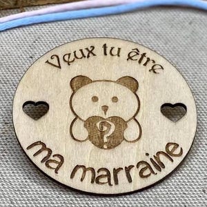 Original Godmother Request – Personalized Wooden Magnet – Unique ...