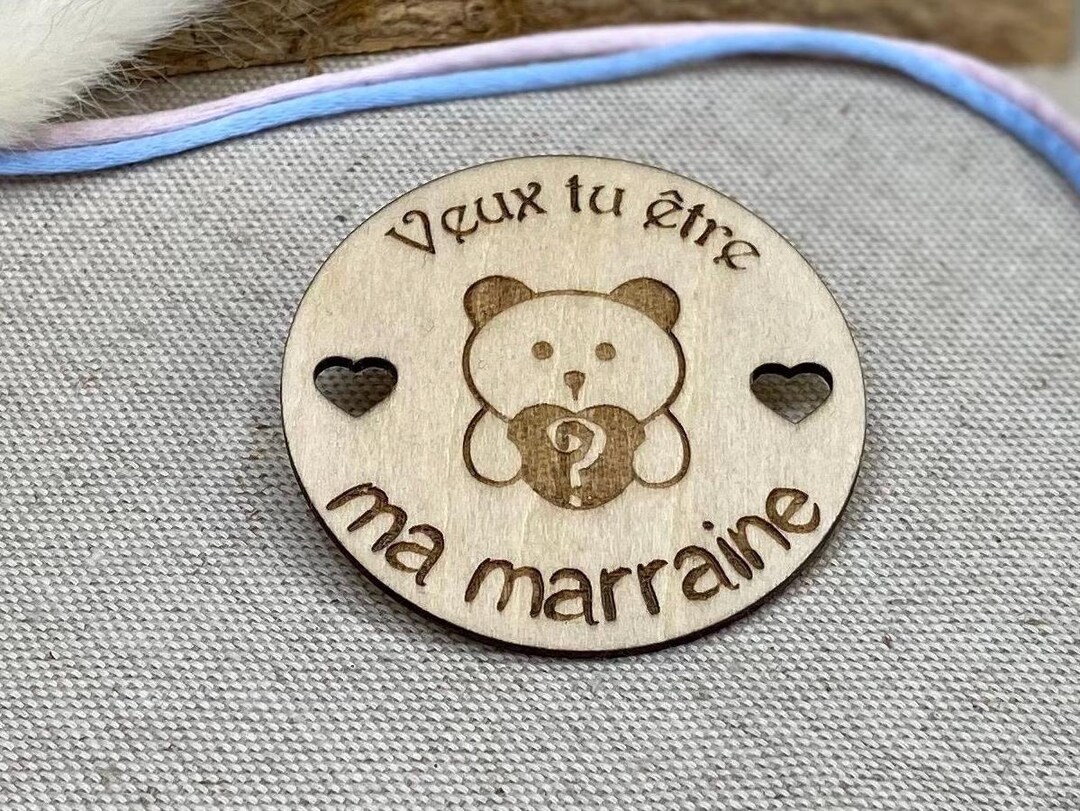 Original Godmother Request Personalized Wooden Magnet Unique ...