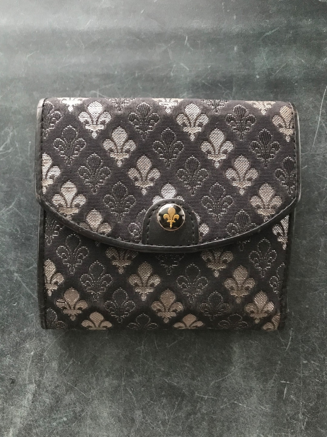 Vintage Patrick Cox Wallet, Fleur De Lys - Etsy