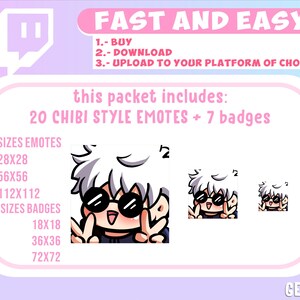 Jujutsu Kaisen Emotes Pack ( Itadori, Megumi, Nobara and Gojo ) - Etsy