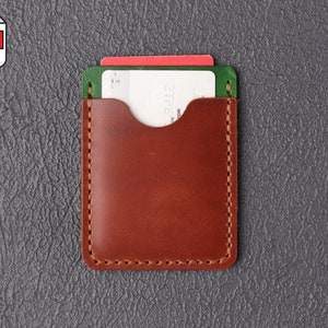 Leather Card Holder Pattern: Laser Cut Wallet Template (PDF, SVG, DXF ...