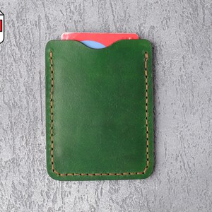 Leather Card Holder Pattern: Laser Cut Wallet Template (PDF, SVG, DXF ...