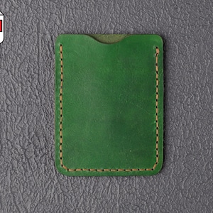 Leather Card Holder Pattern: Laser Cut Wallet Template (PDF, SVG, DXF ...