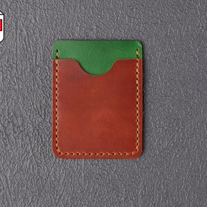 Leather Card Holder Pattern: Laser Cut Wallet Template (PDF, SVG, DXF ...