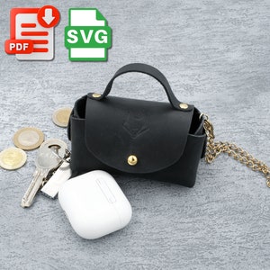 DIY Leather Mini Bag Pattern for Girls, Create a Trendy and Petite ...