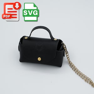 DIY Leather Mini Bag Pattern for Girls, Create a Trendy and Petite ...