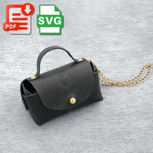 DIY Leather Mini Bag Pattern for Girls, Create a Trendy and Petite ...