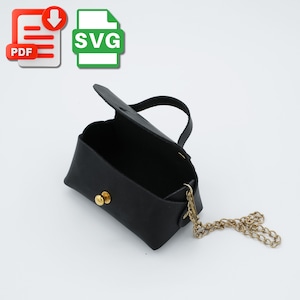 DIY Leather Mini Bag Pattern for Girls, Create a Trendy and Petite ...