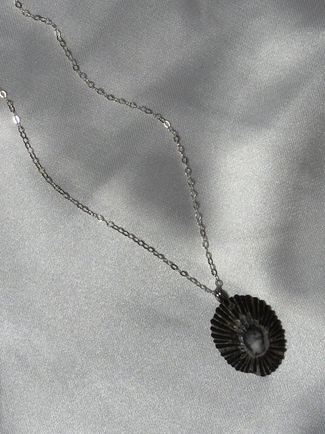 Sterling Silver Chain With Opihi Shell Necklace - Etsy