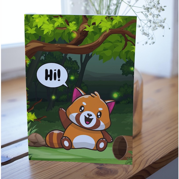 Red Panda - Etsy
