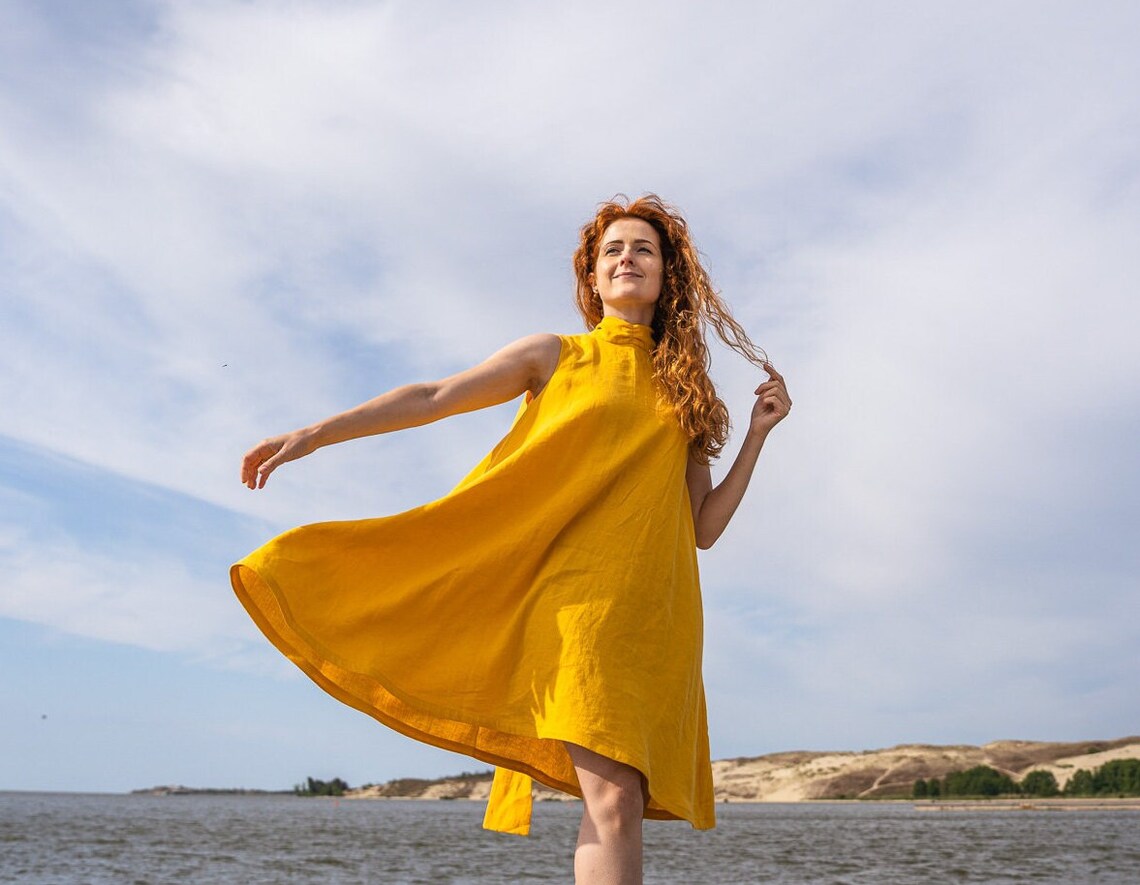 Flowy Summer Dress PDF Sewing Pattern Sizes XS to XXL - Etsy