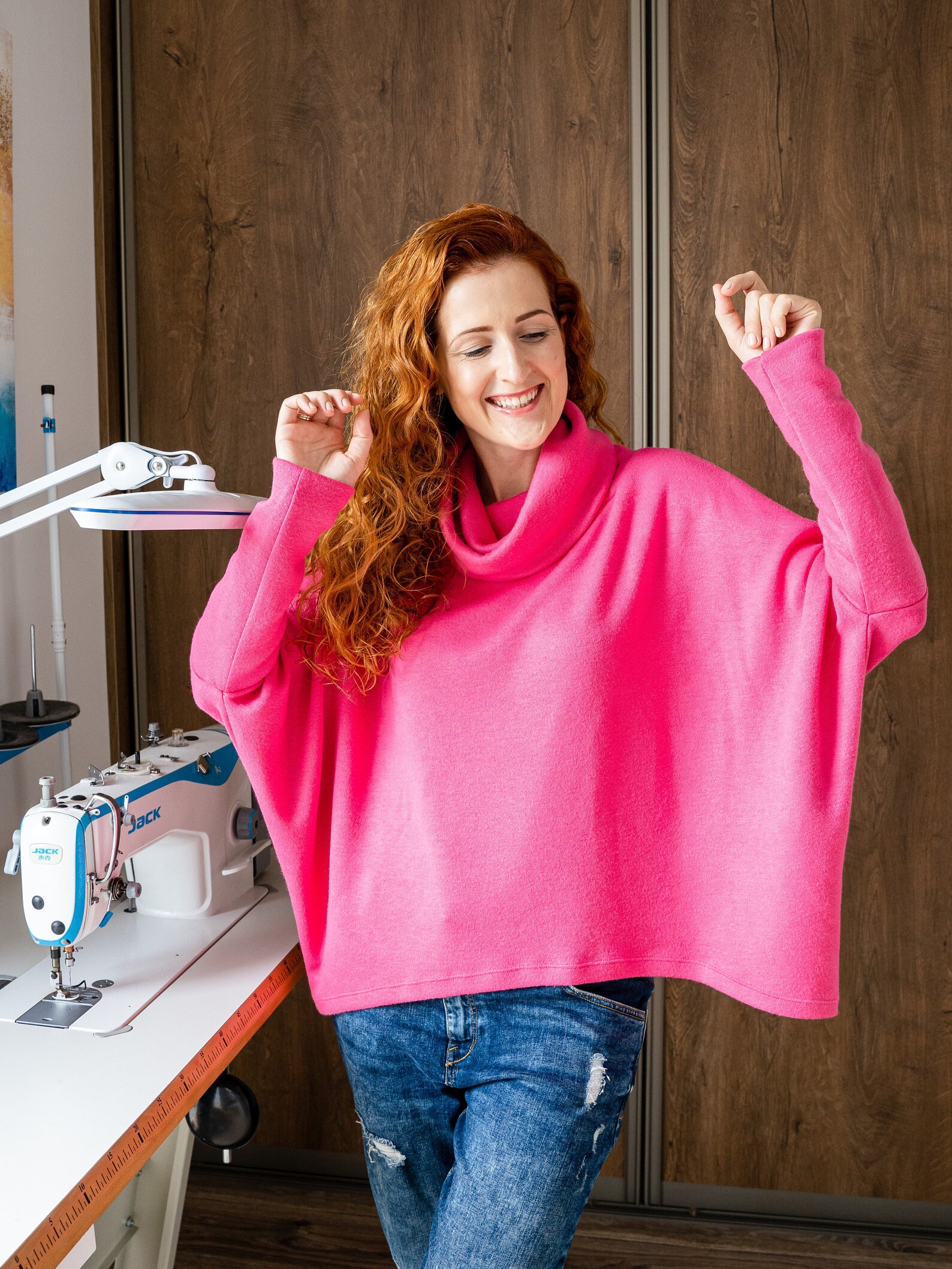 Oversize Cozy Sweater PDF Sewing Pattern 6 Sizes XS-XXL - Etsy