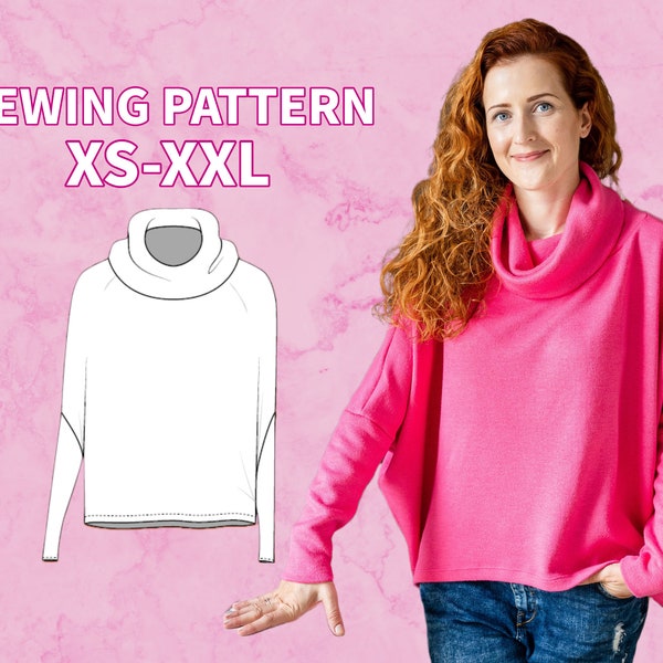 Pullover Sewing Pattern - Etsy