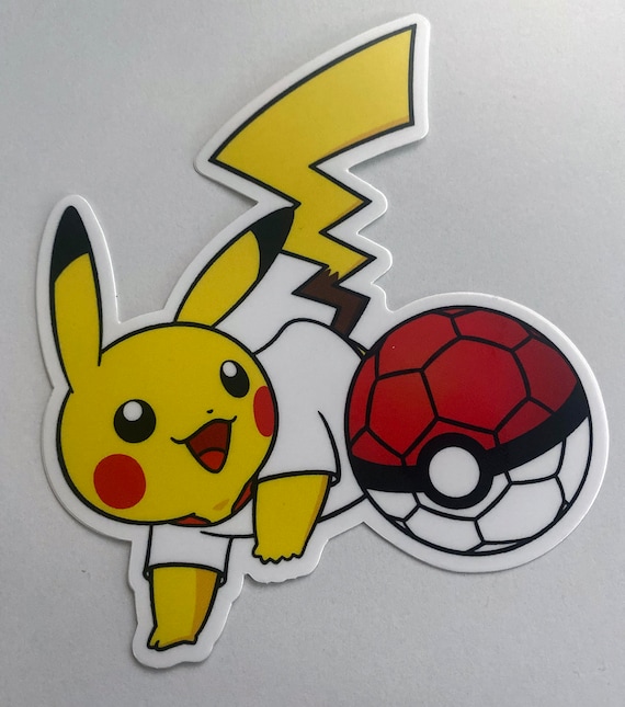 I Made An Ai Sticker Of Pikachu Kicking A Bucket
