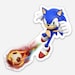 Super Sonic Soccer Player Sticker - Etsy