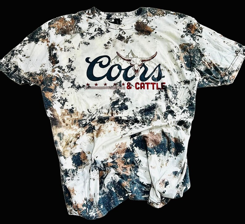 Coors & Cattle Cowhide Shirt Country Trendy Clothes Western - Etsy