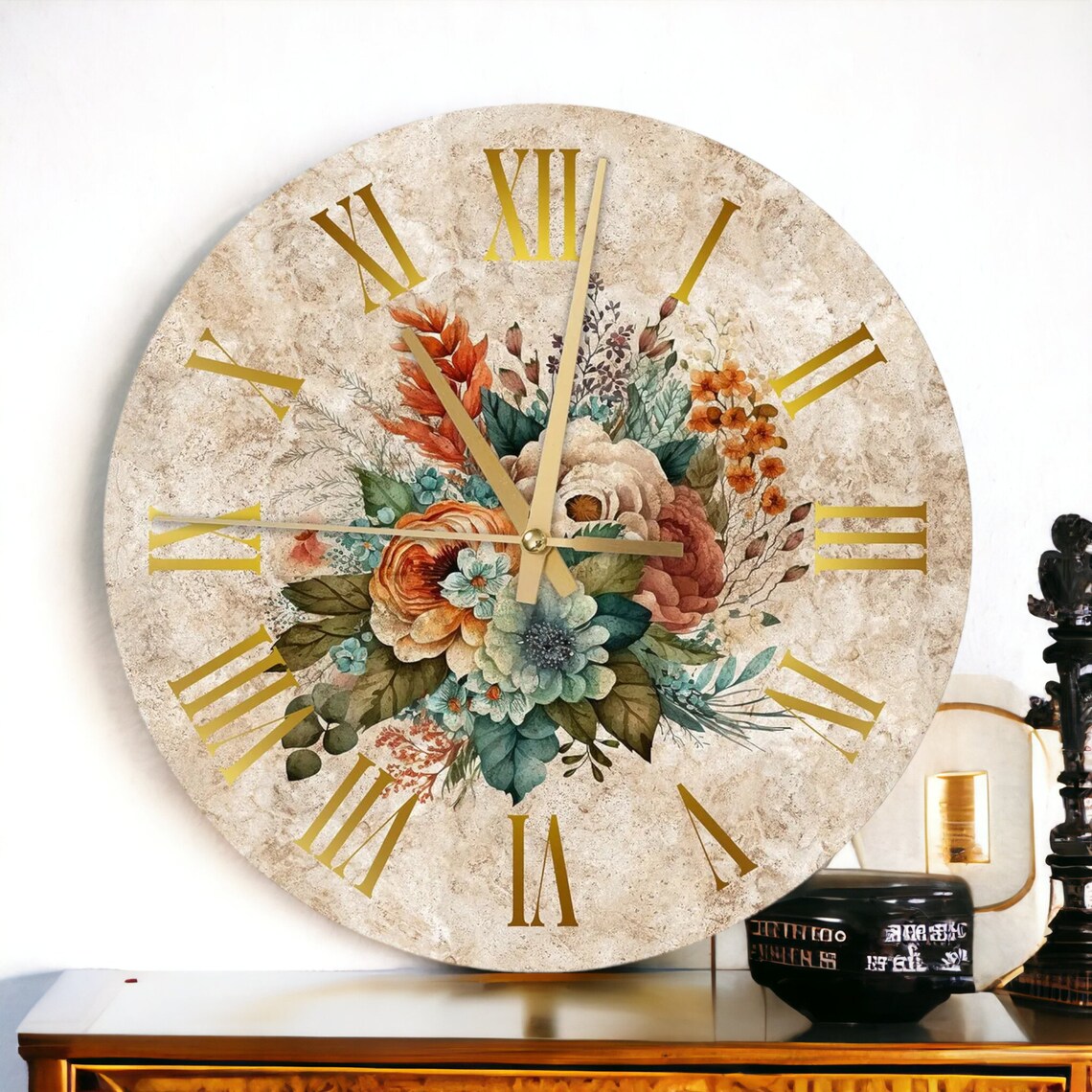 Wall Clock Glass Wall Clock Clock Models for Living Room - Etsy