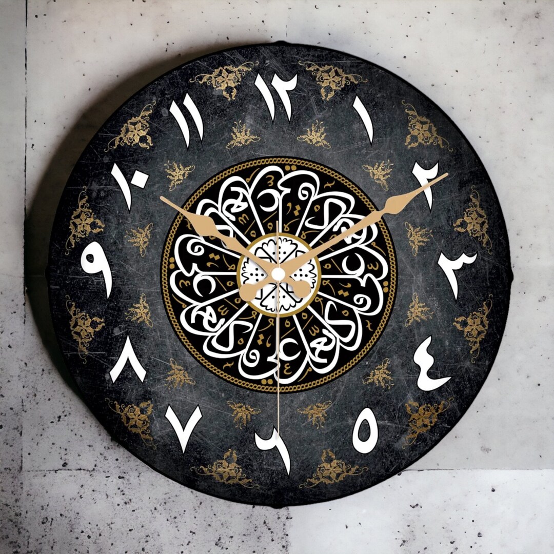 36 Cm Real Camber Glass Flowing Seconds Silent Mechanism Decorative ...