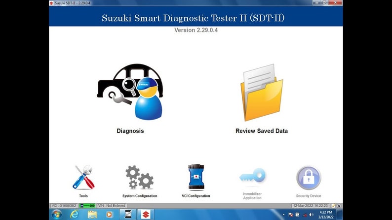 Suzuki SDT-II Diagnostic Version 2.29.0.4 - Etsy