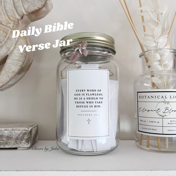 Scripture Jar - Etsy