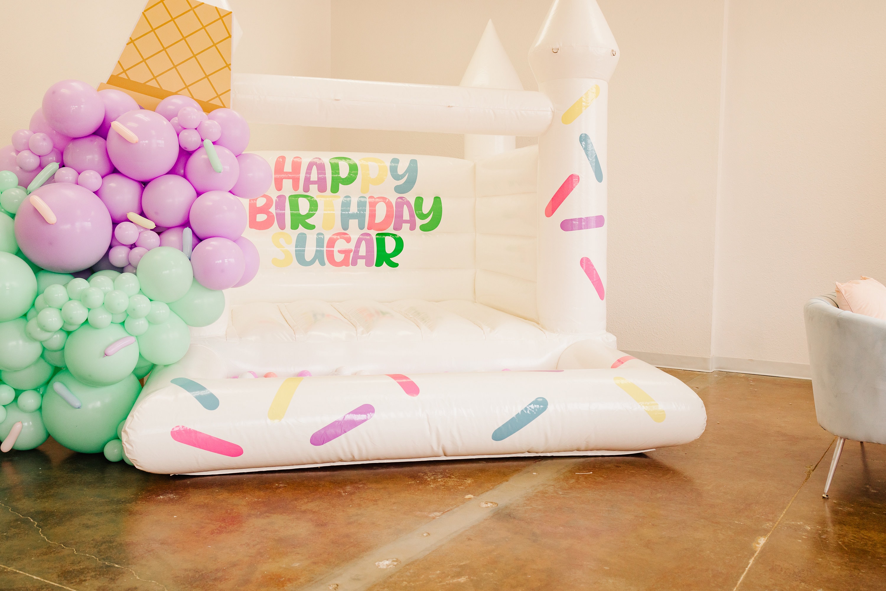 Bounce House Removable Vinyl Decal - Etsy