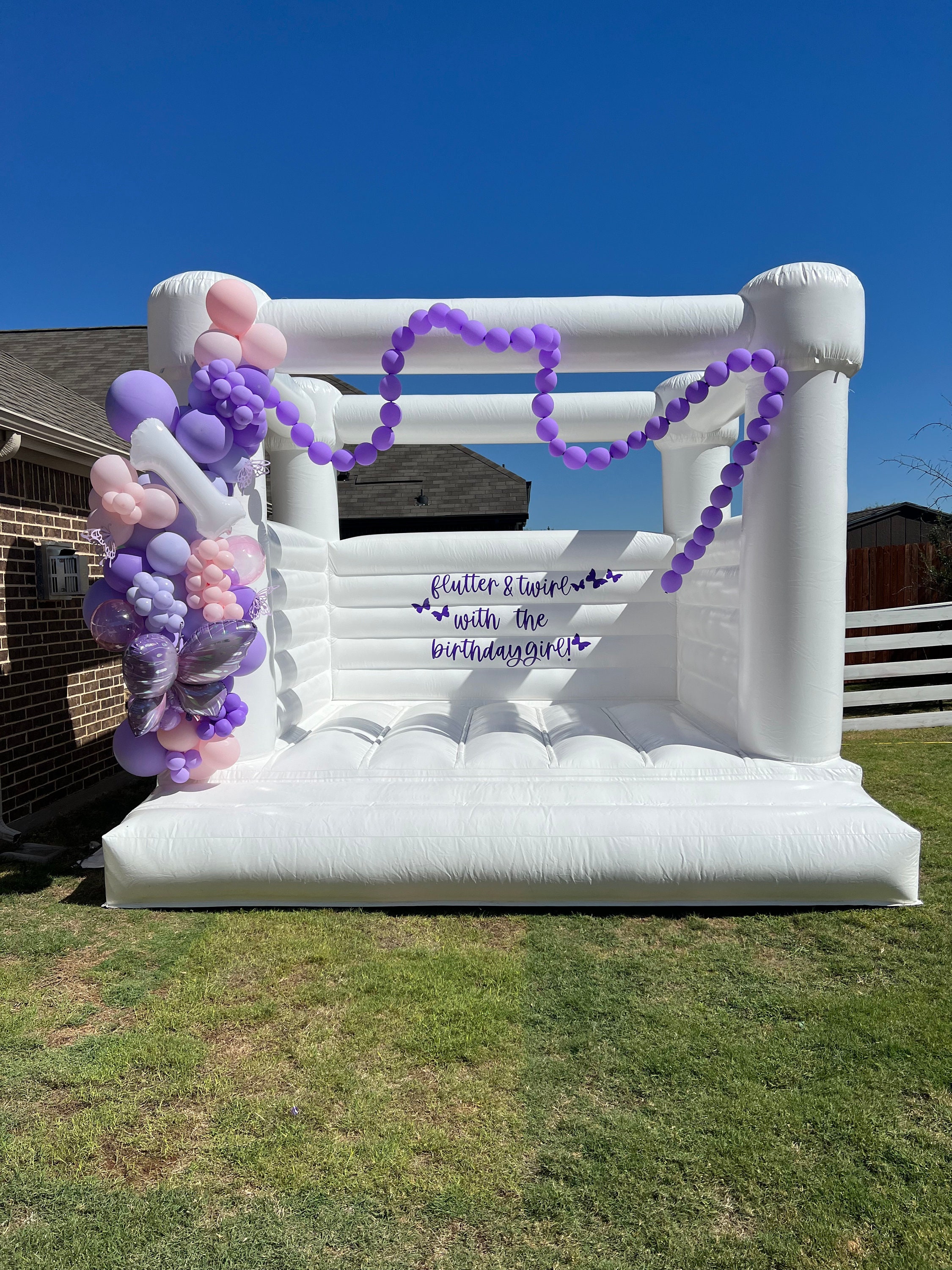 Bounce House Removable Vinyl Decal - Etsy