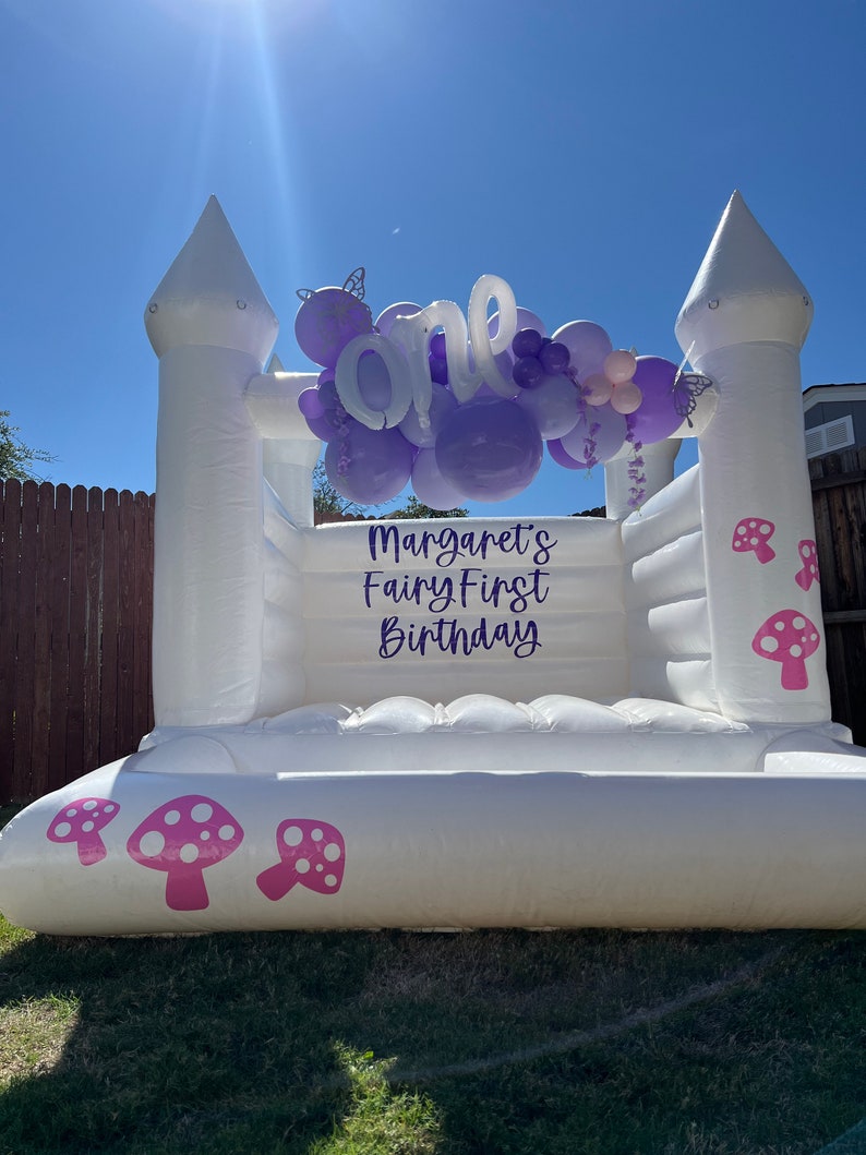 Bounce House Removable Vinyl Decal - Etsy