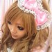 MADE TO ORDER - Cute Hair Clip Pink Bow Lace Bow Lolita Fashion ...