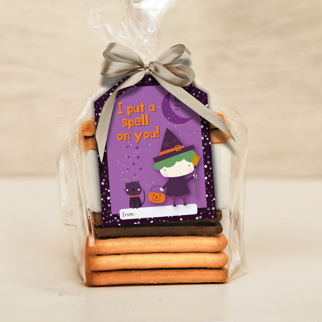 Halloween Gift Tags Printable | Instant Digital Download | Trick or ...