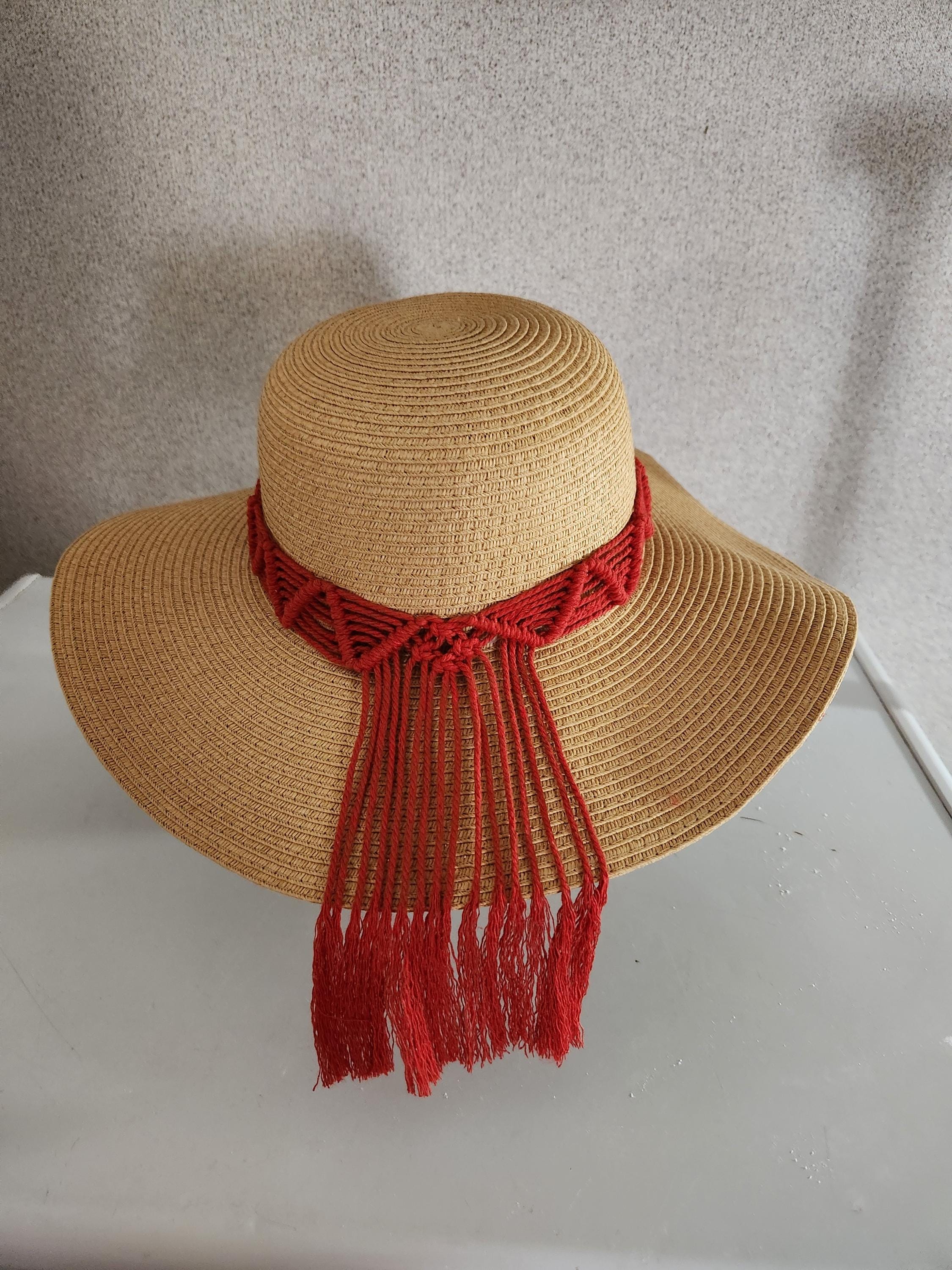 Handmade Macrame Hat Band - Etsy