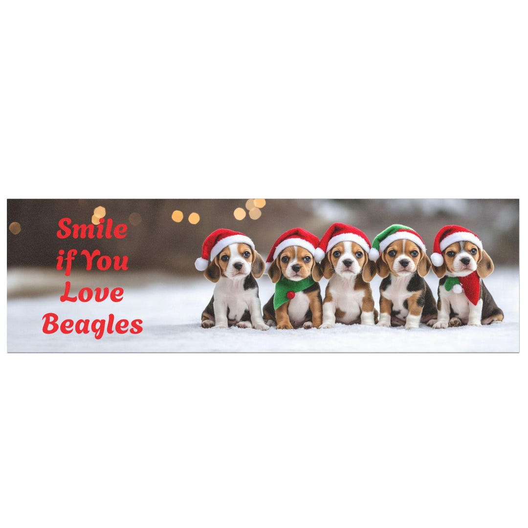 Beagle Car Magnet, Beagle Lover Gift, Beagle Owner Gift, Dog Walker ...