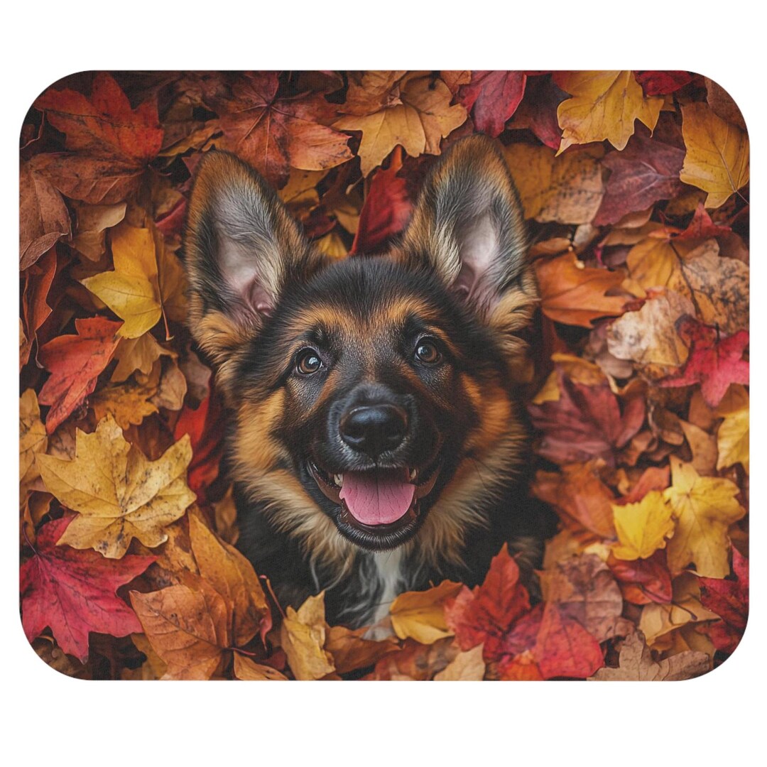 German Shepherd Mouse Pad, 9"x8", Shepherd Lover Mouse Pad Gift, Animal ...